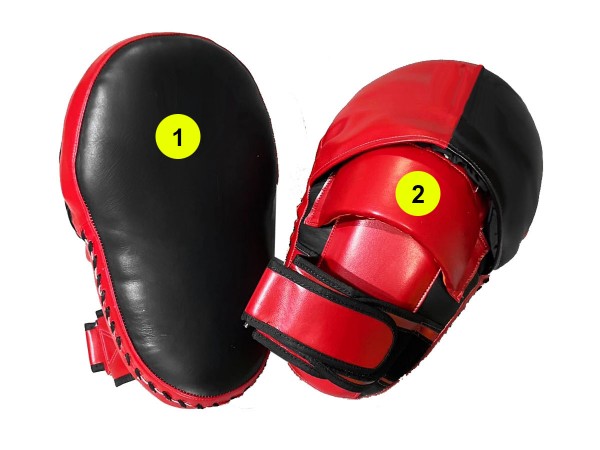 Custom Long Focus Punch and Kick Pads with Logo | muaythaisport.com